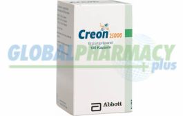 Buy Creon, Purchase Pancrelipase used to improve digestion of food in ...